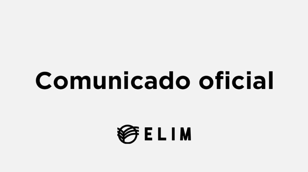 COMUNICADO OFICIAL MISIÓN CRISTIANA ELIM - Misión Cristiana Elim
